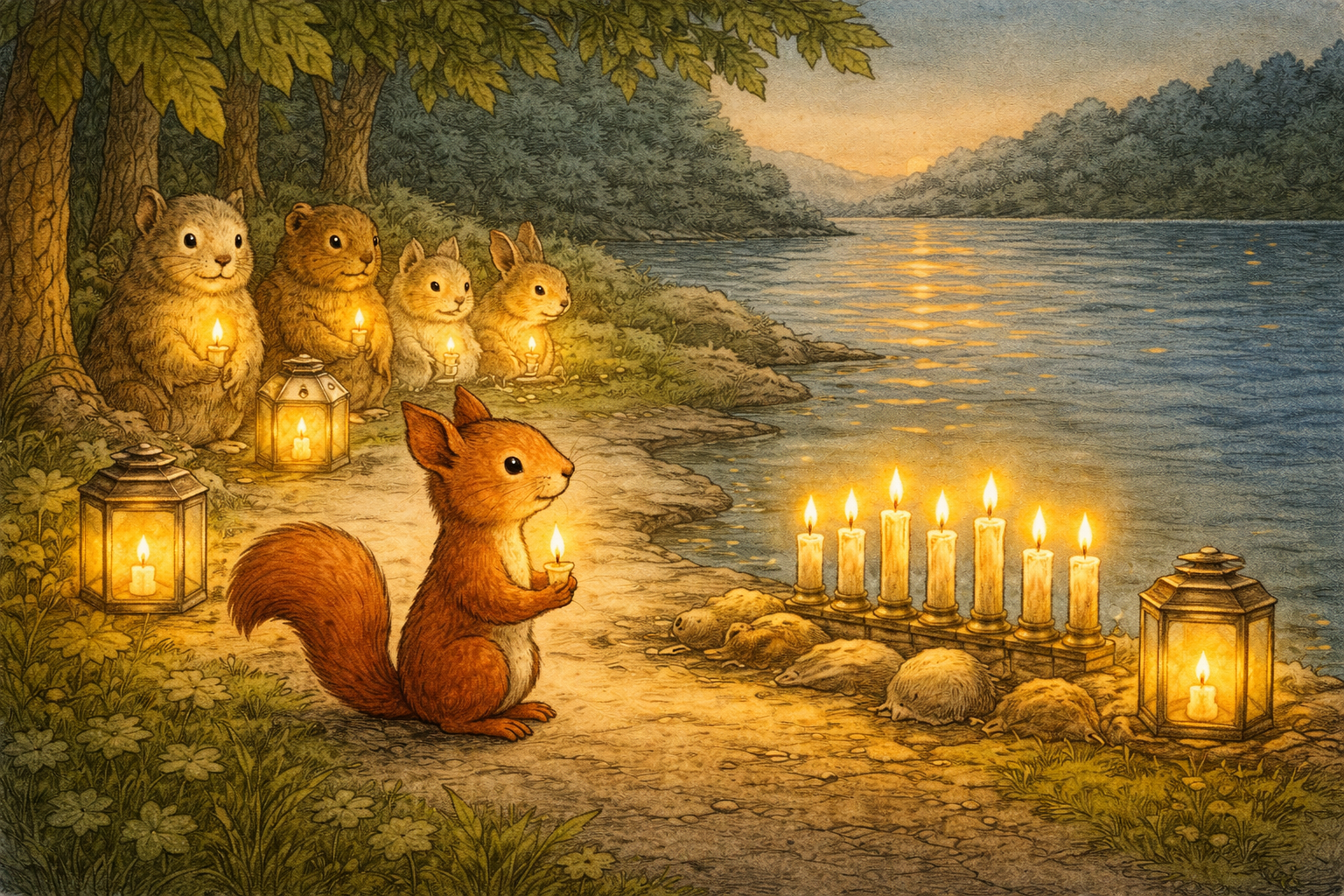 Pip and the Lights by the Water – On Second Thought Ezra